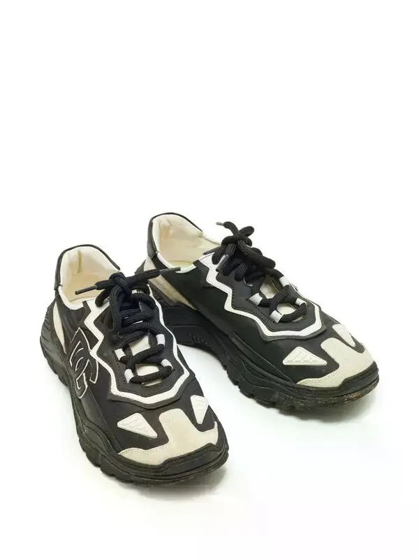 Dolce & Gabbana Daymaster Lace-up Sneakers - Black