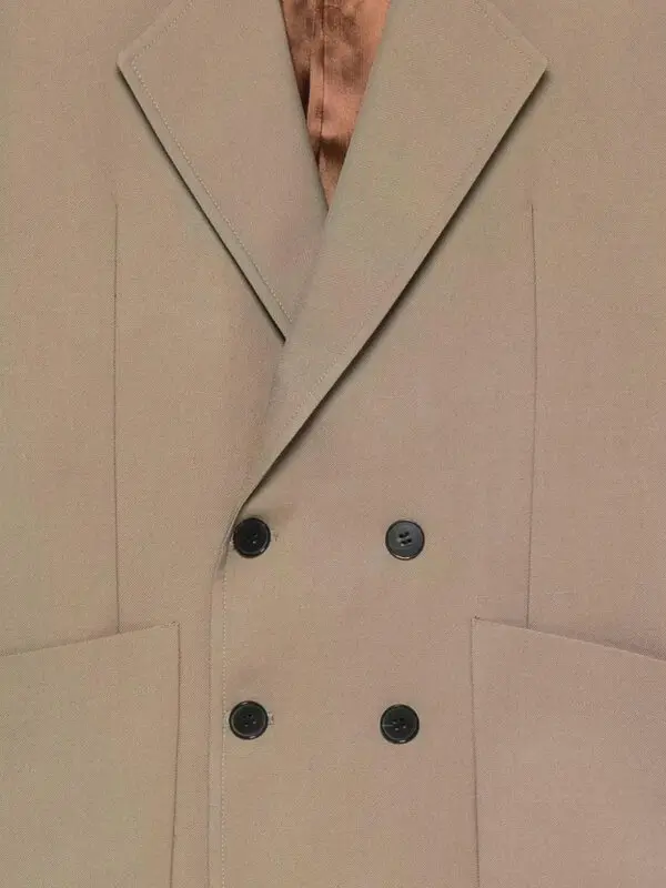 LOW BRAND Double-breasted Notched-lapel Blazer
