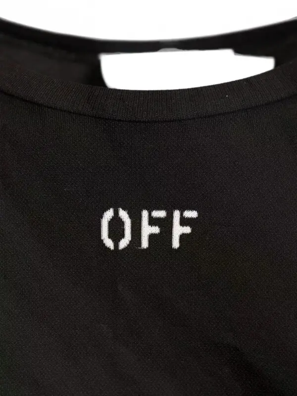 Off-White Off Stamp Seamless Crop Top