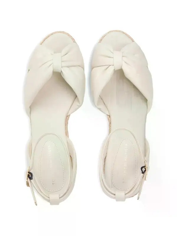 Tommy Hilfiger Bow Detail Wedge Sandals