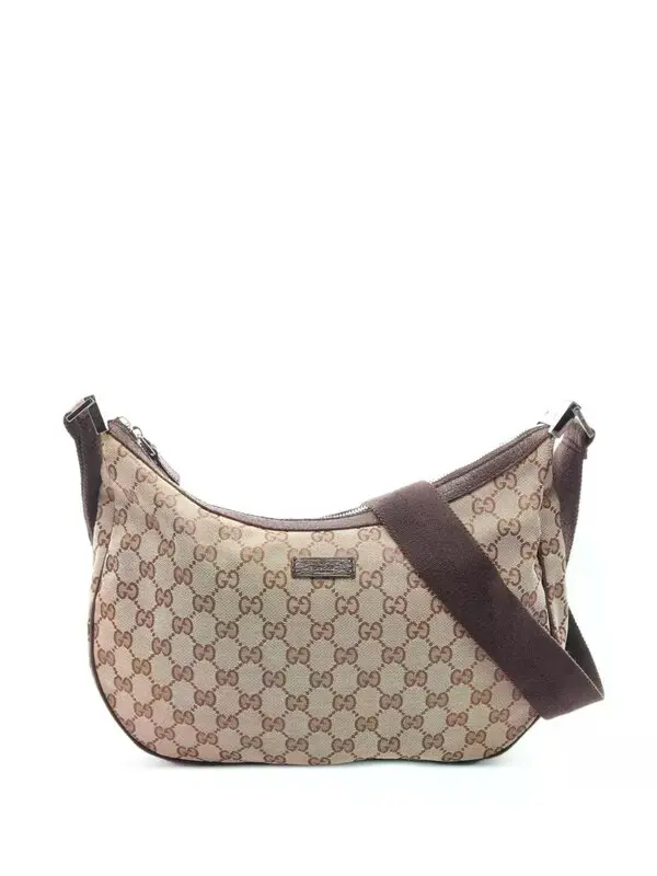 Gucci Gg Canvas Shoulder Bag - Neutrals