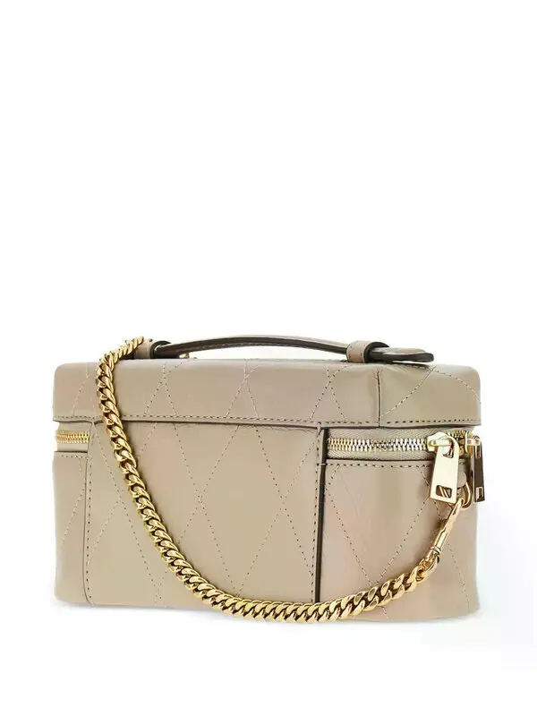 Tory Burch Charlie Quilted Leather Beauty Case