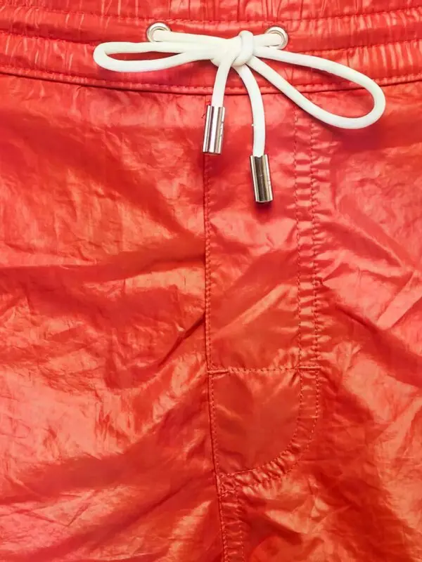 D&G PREOWNED Striped Drawstring Shorts