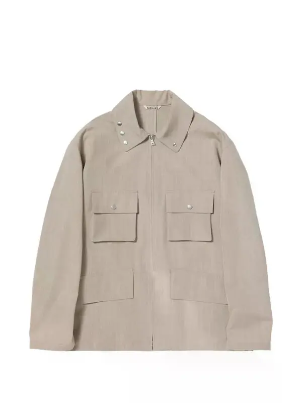 Auralee Button-detail Jacket