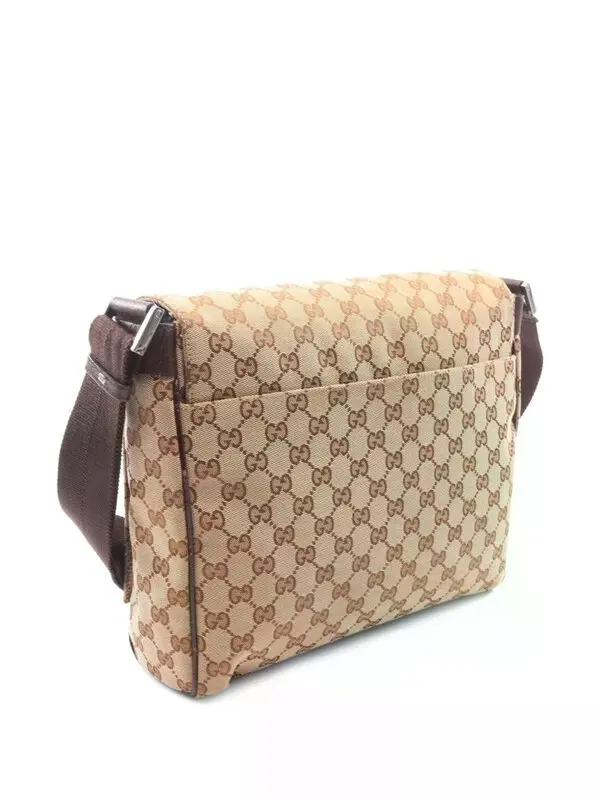 Gucci Gg Canvas Shoulder Bag - Neutrals