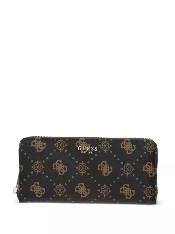Guess Large Carrie 4g Wallet - Brown
