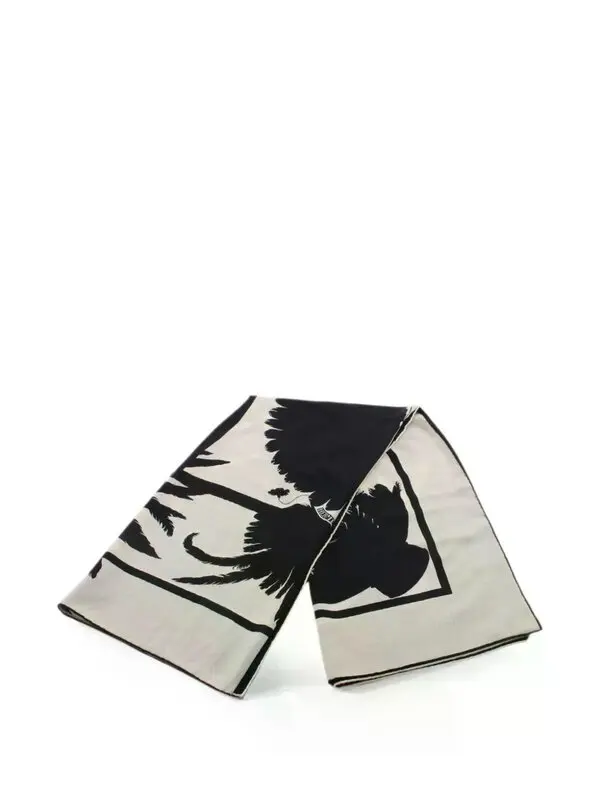 Hermès 2000s Brazil Tattoo Scarf - Neutrals