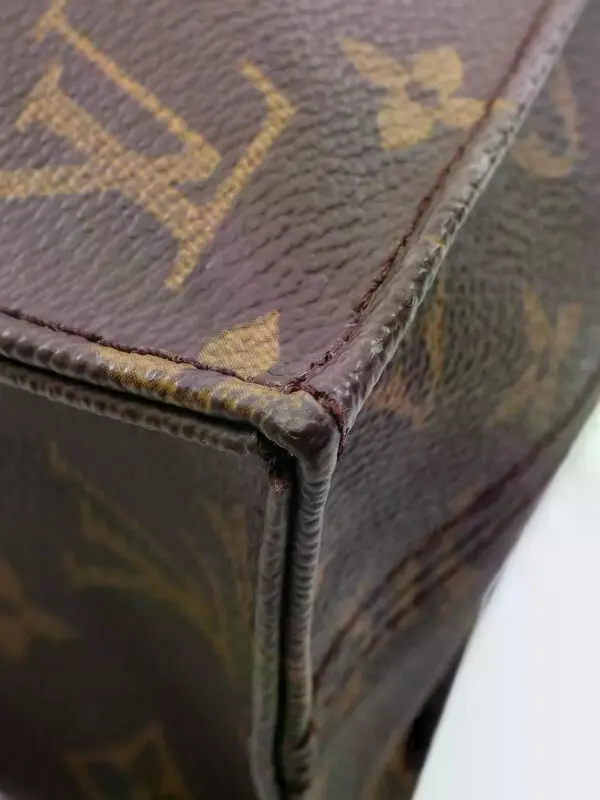 LOUIS VUITTON Monogram Sac Plat Tote Bag
