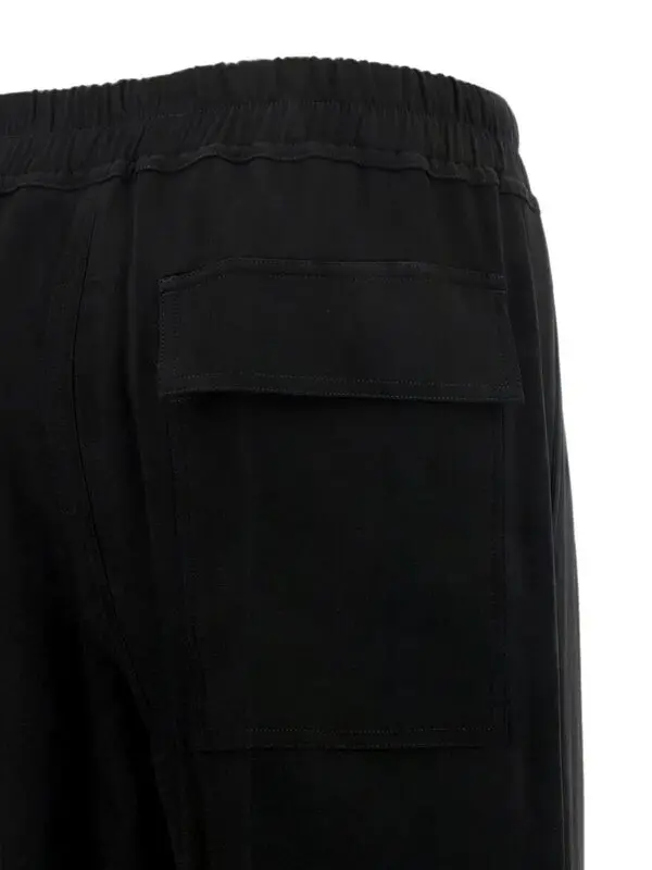 Rick Owens Dietrich Drawstring Wide Leg Trousers