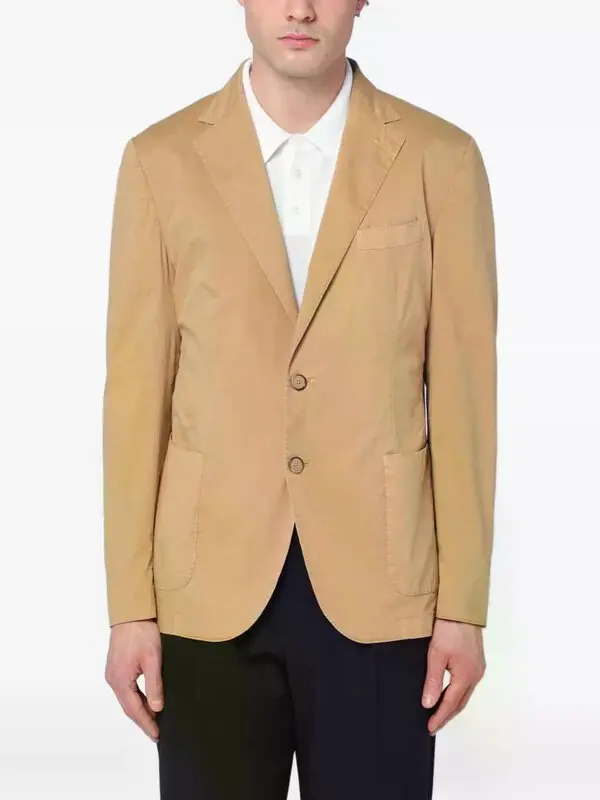 SANTANIELLO Single-breasted Notched-lapels Blazer