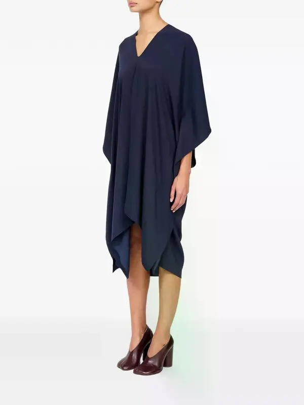 MAISON MARGIELA V-neck Kimono Sleeve Midi Dress