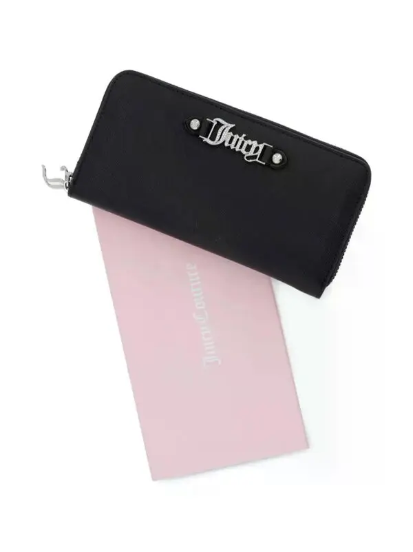 Juicy Couture Aurora Logo-plaque Zip-around Wallet