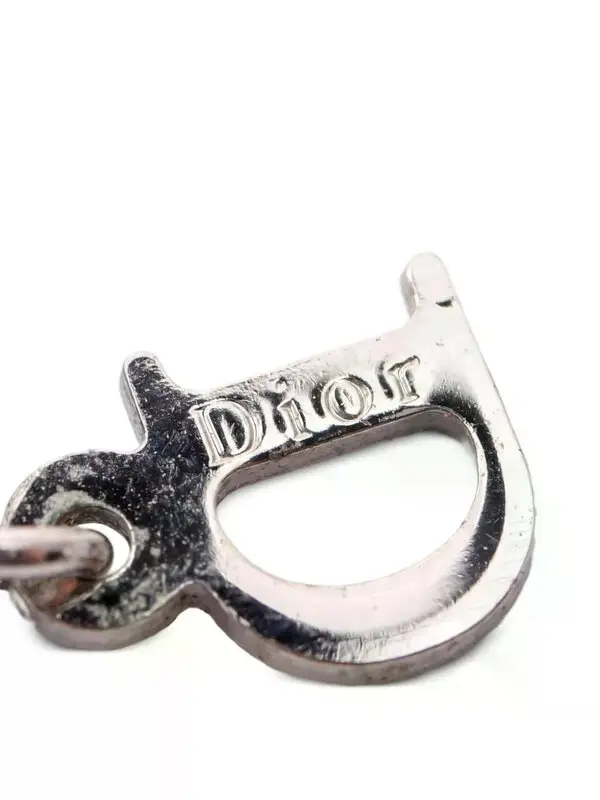 Dior Tone Heart And Arrow 'i Love Pendant Necklace