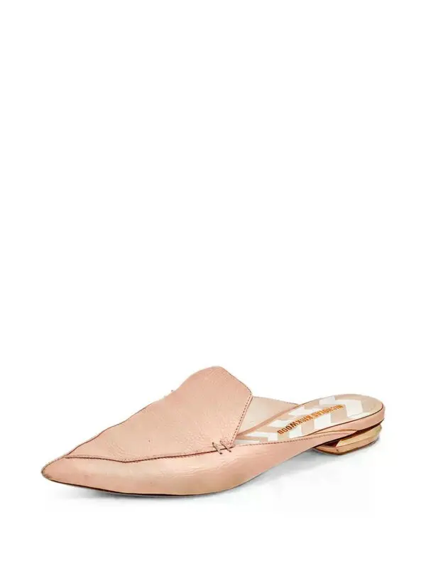 NICHOLAS KIRKWOOD Beya Pointed-toe Flat Mules
