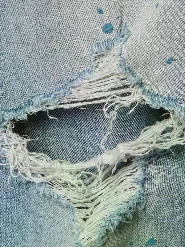 Amiri Distressed Slim-fit Jeans