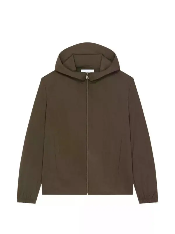 Givenchy Hooded Logo Print Jacket