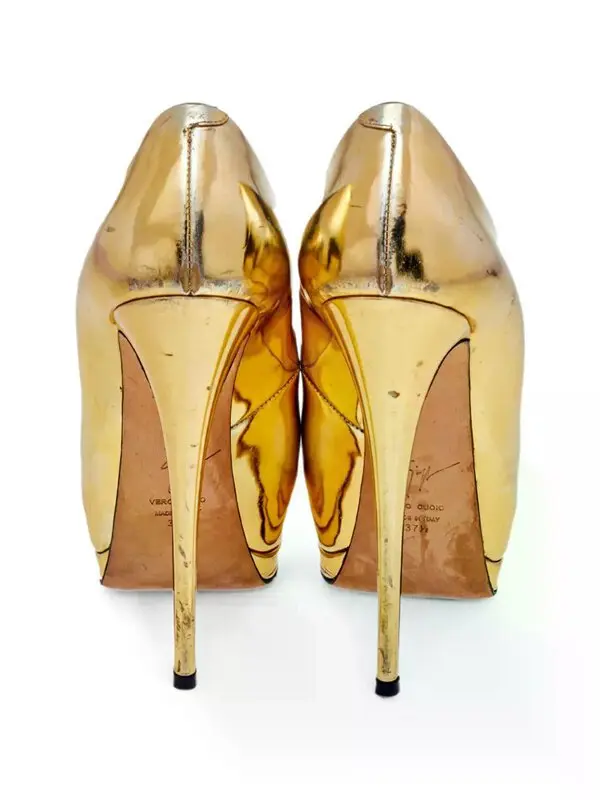GIUSEPPE ZANOTTI Tone Peep-toe Platform Stiletto Pumps