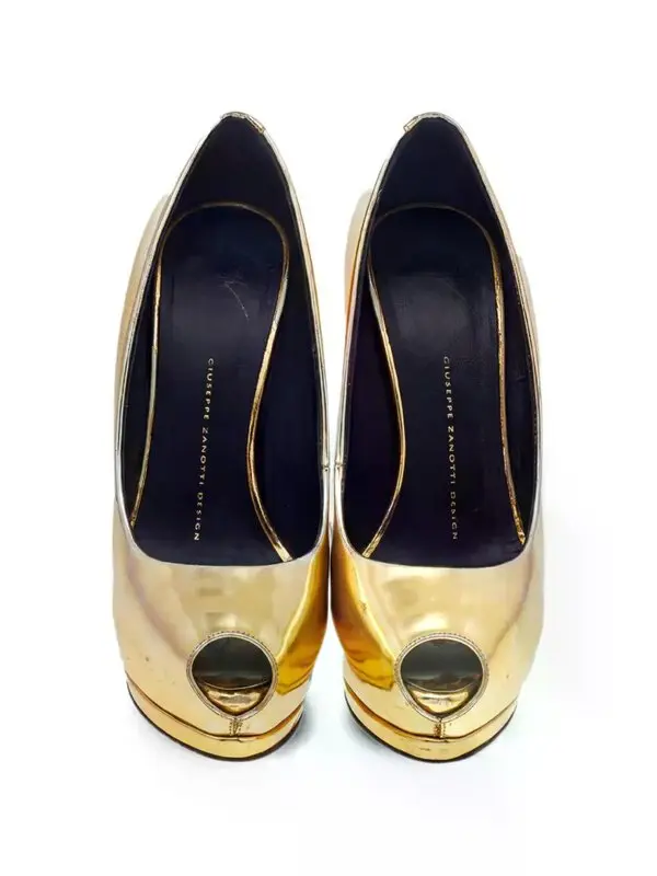 GIUSEPPE ZANOTTI Tone Peep-toe Platform Stiletto Pumps