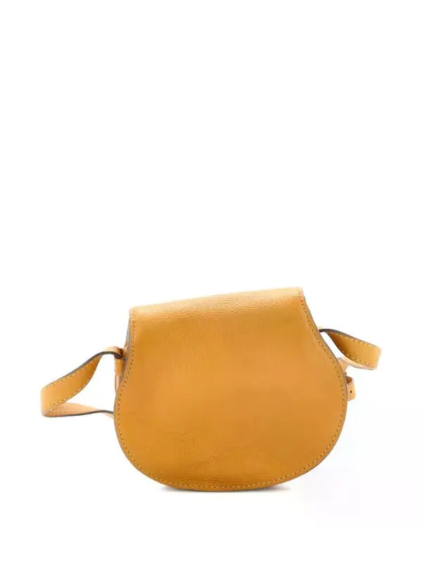 Chloé Marcie Leather Mini Crossbody Bag - Yellow