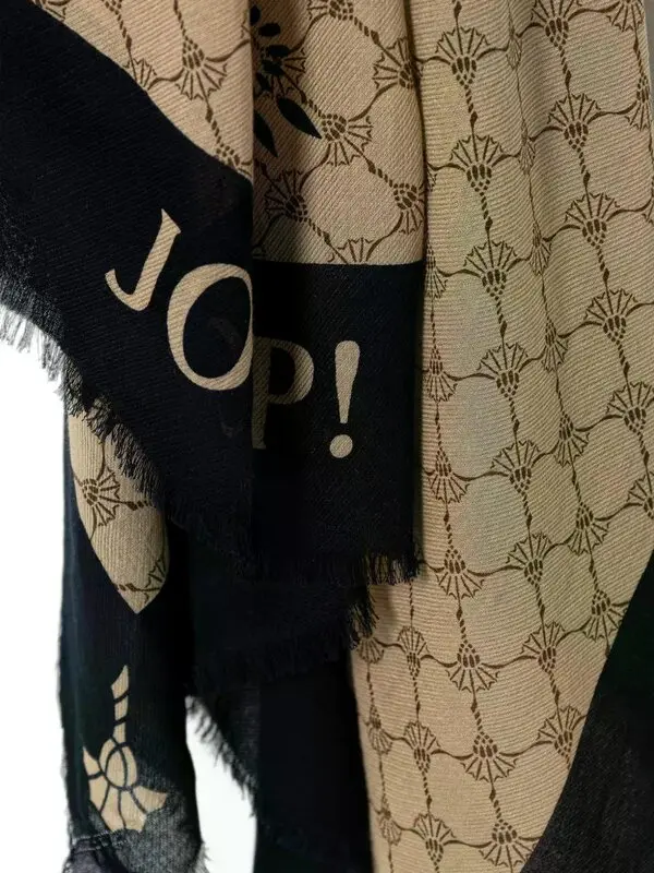 JOOP! Adalia Floral-print Fringed Scarf