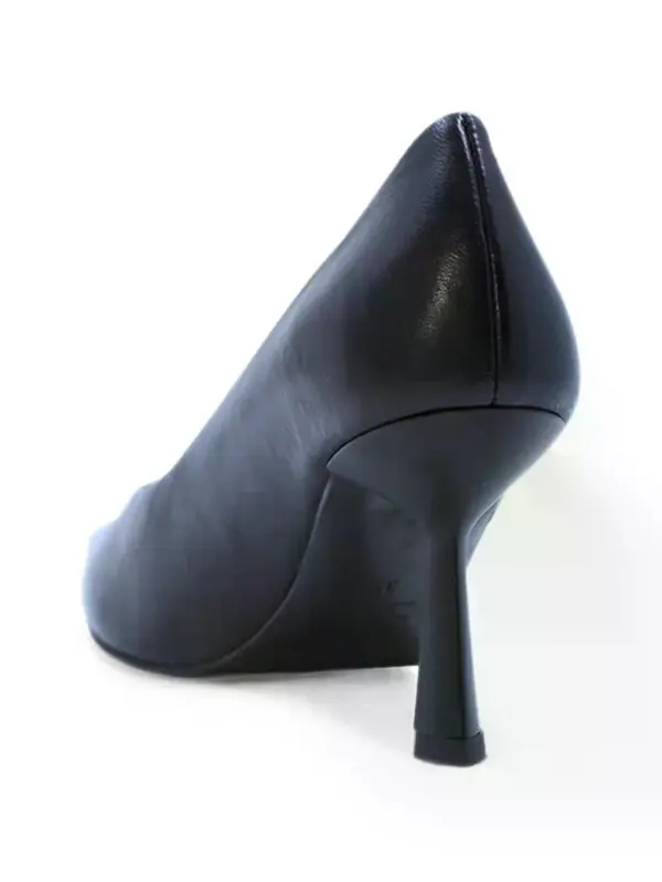 NOTABENE Emmy 70 Square-toe Leather Pumps