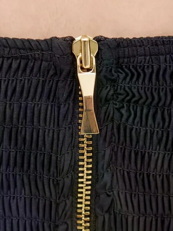 Kate Spade New York Shirred Zip Bikini