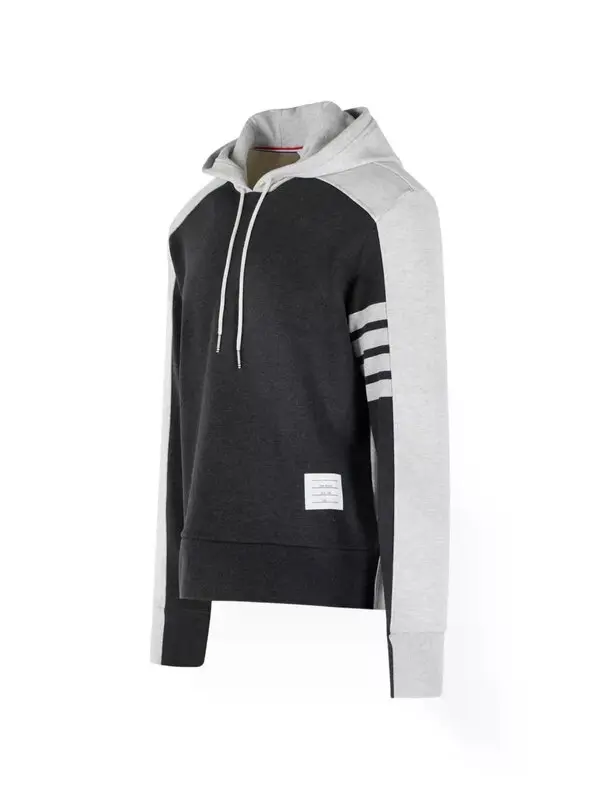 Thom Browne 4-bar Colour-block Hoodie