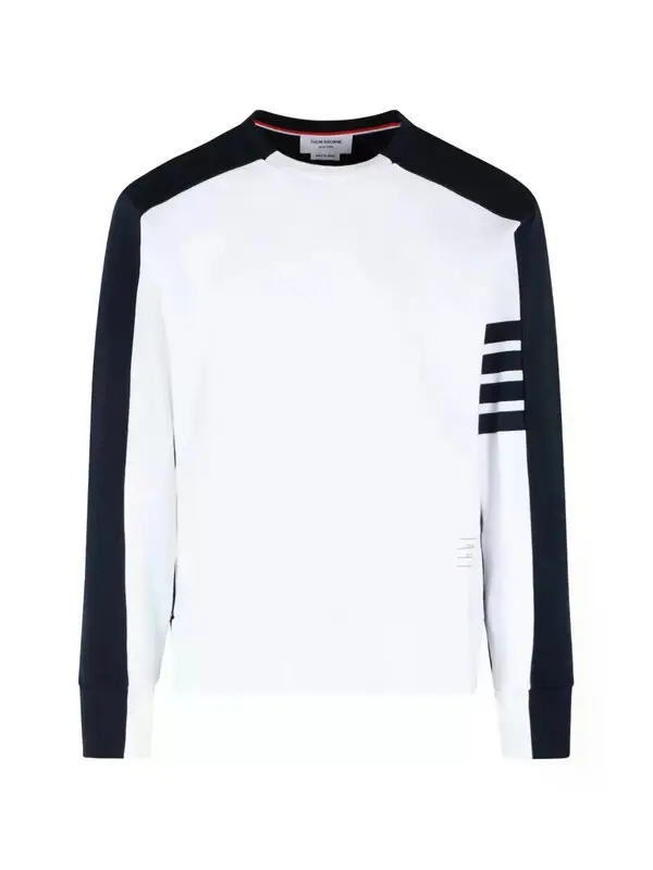 Thom Browne 4-bar Colour-block Sweater
