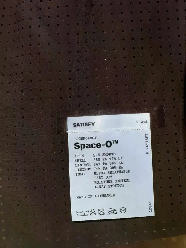 Satisfy Space-o Perforated Shorts