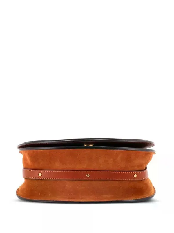 Chloé Nile Leather Medium Crossbody Bag - Brown