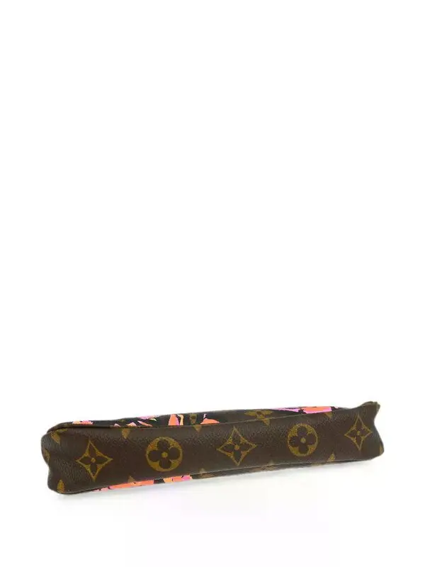 LOUIS VUITTON Monogram Rose Pochette Tote Bag
