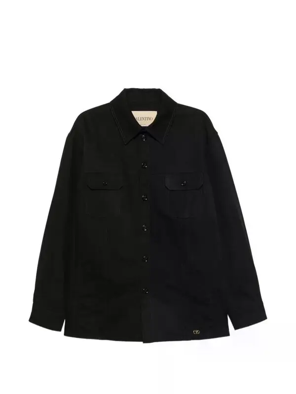 Valentino Garavani Vlogo Button-up Overshirt