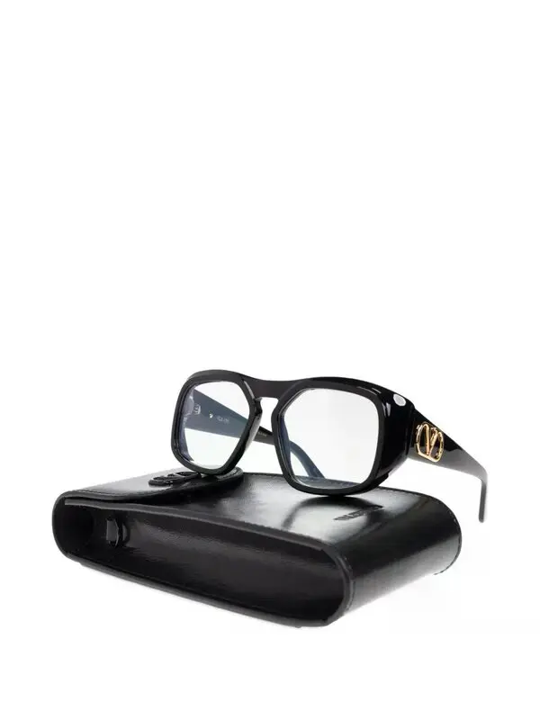 Valentino Garavani Vlogo Geometric-frame Eyeglasses