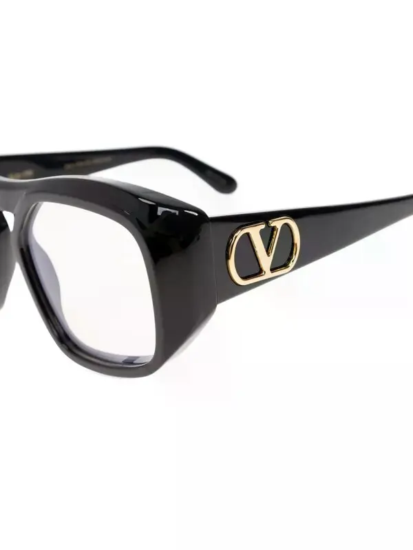 Valentino Garavani Vlogo Geometric-frame Eyeglasses