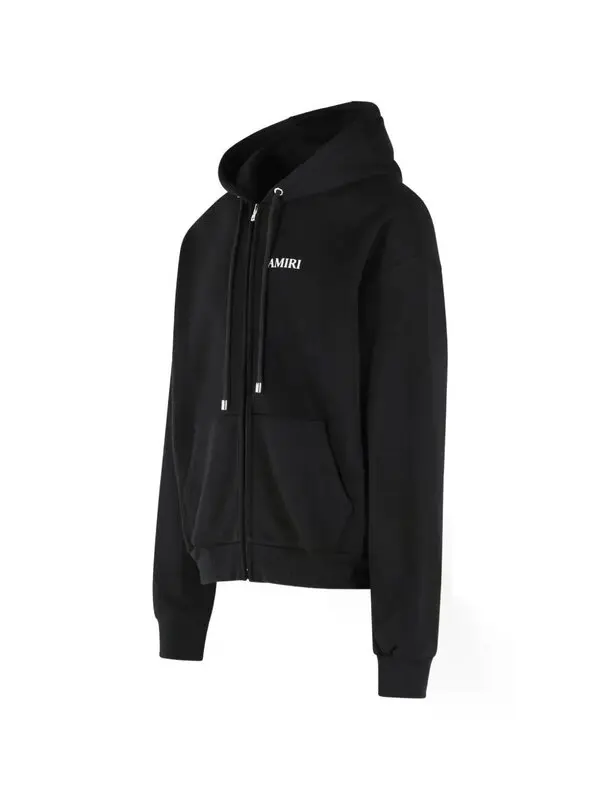 Amiri Logo-print Zip-up Hoodie
