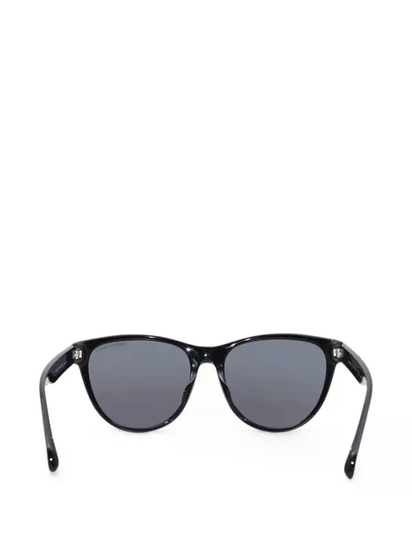 Armani Exchange Logo Print Round Frame Sunglasses
