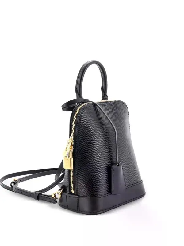 LOUIS VUITTON Alma Epi Leather Backpack