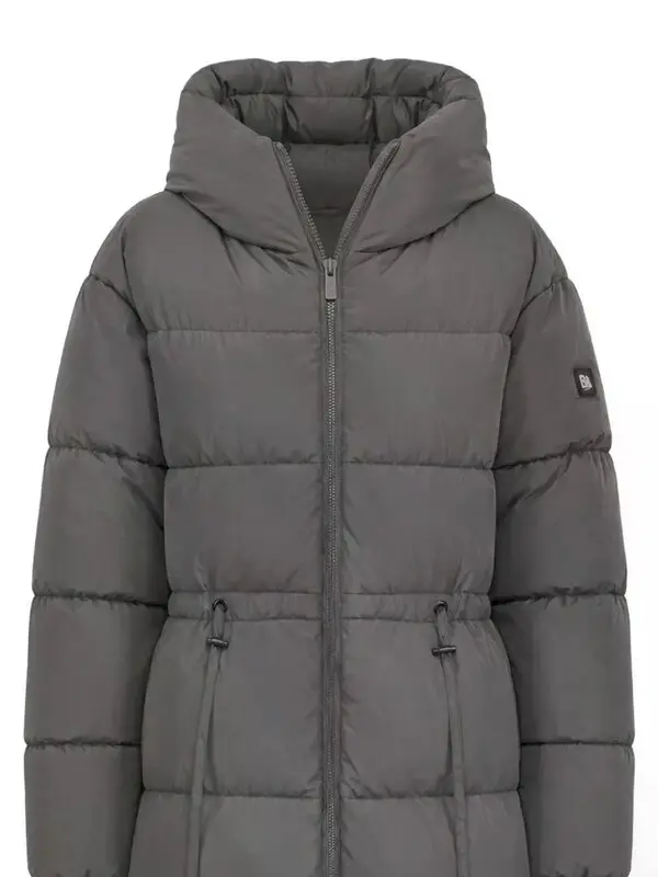 Bacon Quilted Down Coat - Grey
