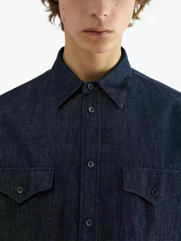 JIL SANDER Cotton Chambray Shirt