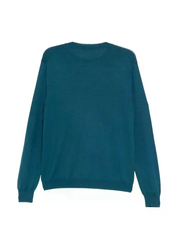 Roberto Cavalli Logo-embroidered Crew Neck Sweater