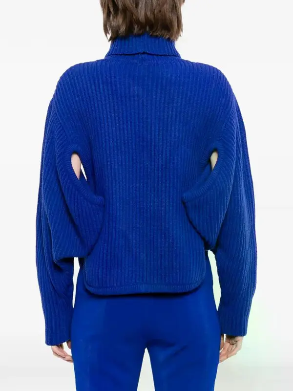 Antonio Berardi Ribbed Roll-neck Sweater