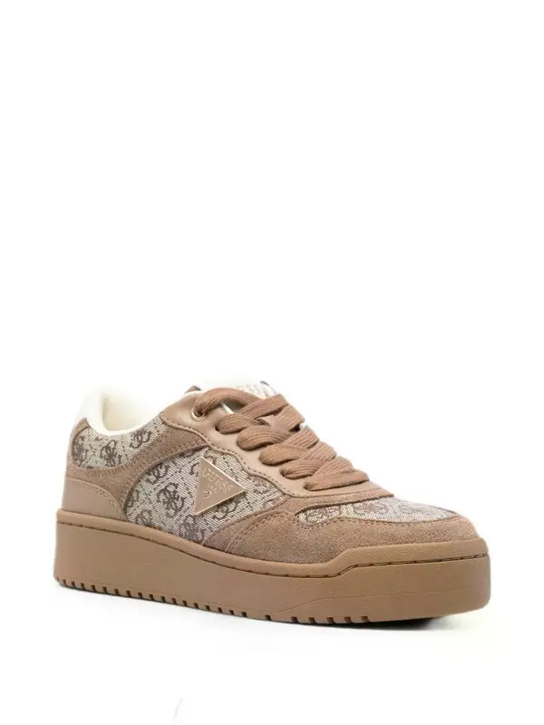 Guess Monogram-panel Sneakers
