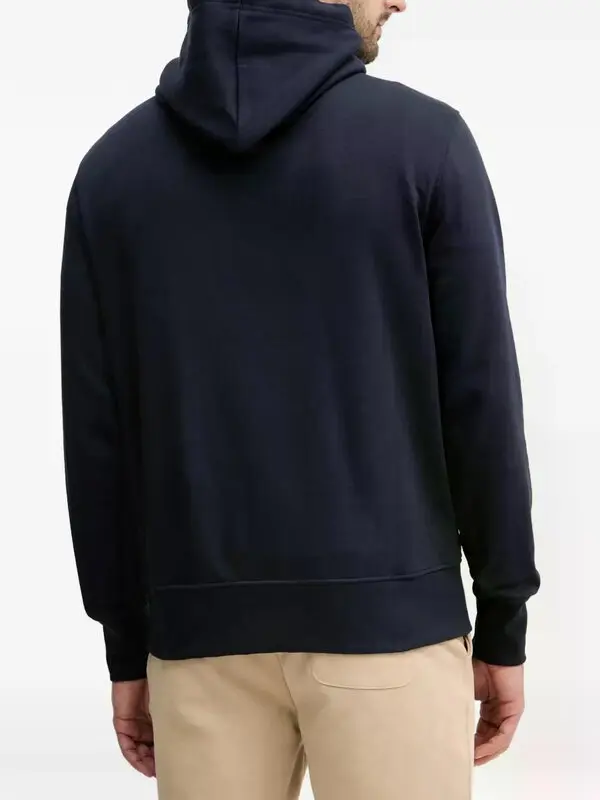 Gant Graphic Print Hoodie - Blue