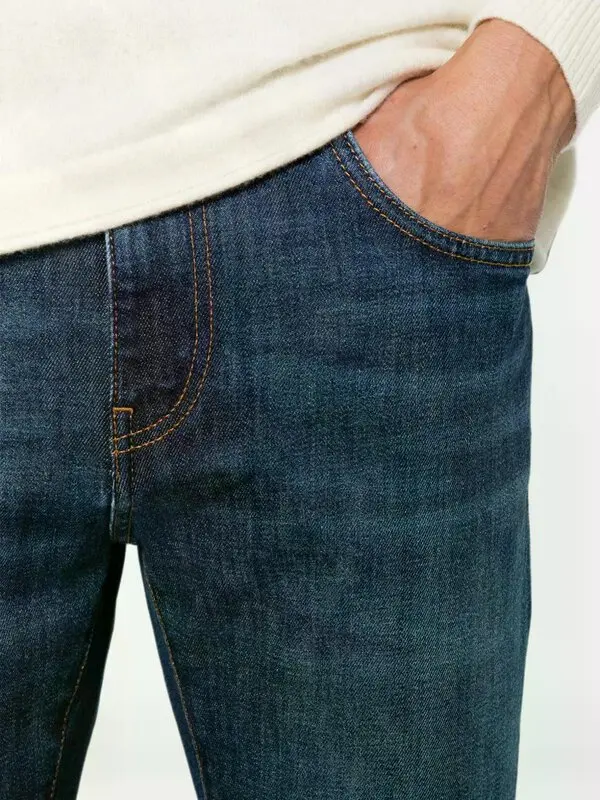 PT TORINO Logo Patch Jeans