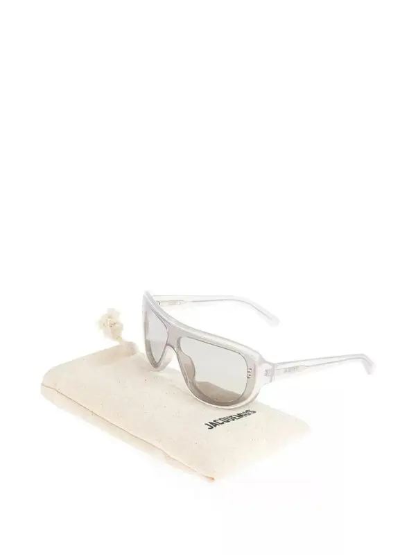 Jacquemus Geometric Frame Sunglasses - Blue