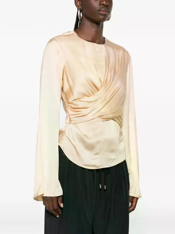 Isabel Marant Étoile Neame Crossover Detail Blouse - Neutrals