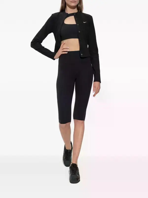 Nike Logo-print Cropped Leggings
