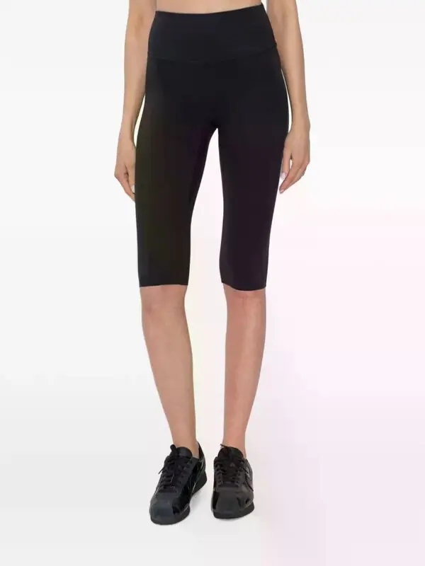Nike Logo-print Cropped Leggings
