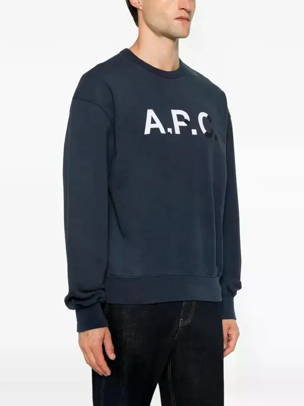 A.p.c. Logo Print Sweatshirt