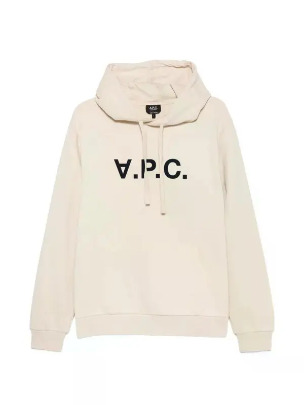 A.p.c. Logo Print Hoodie